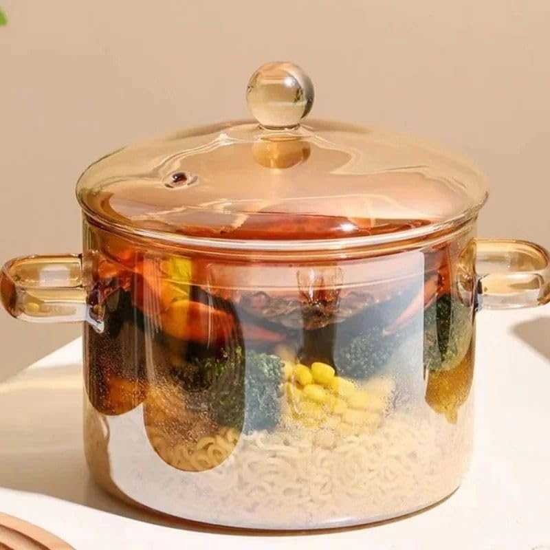 Jual One Two Cups Panci Kaca Glass Cooking Pot Borosilicate Tahan Panas ...