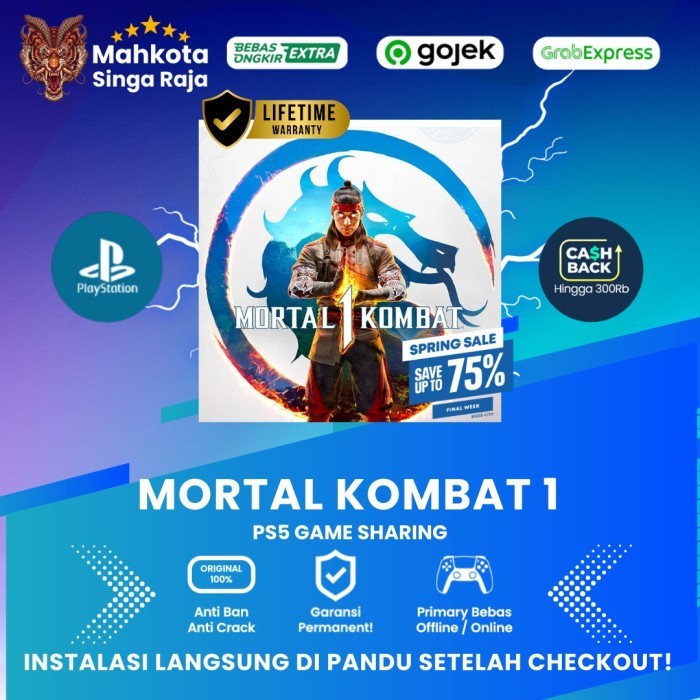 Jual Mortal Kombat 1 - PS5 - Playstation 5 digital sharing | Shopee Indonesia