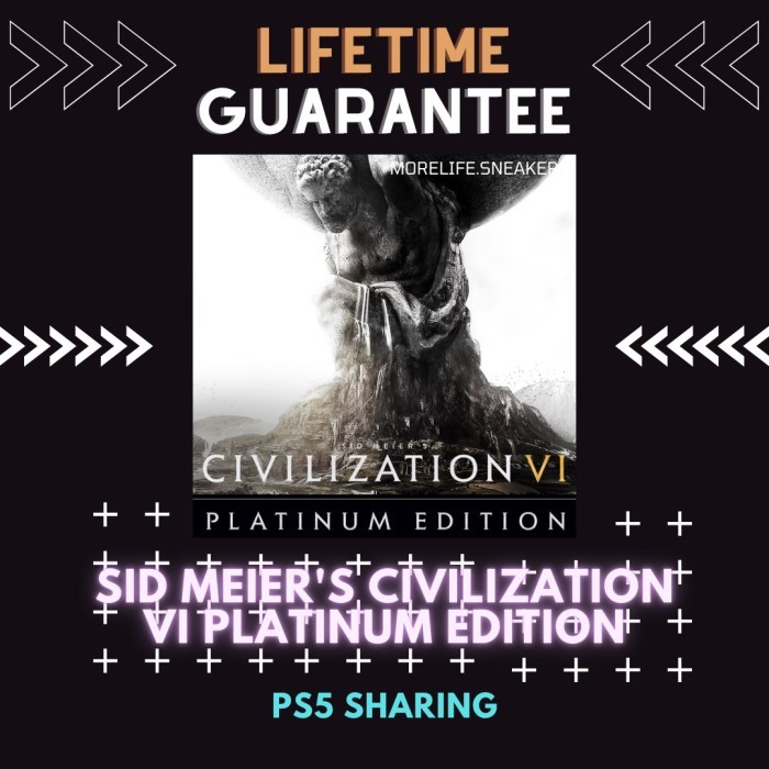 Jual Sid Meier’s Civilization VI Platinum Edition, PlayStation 5, PS5 ...