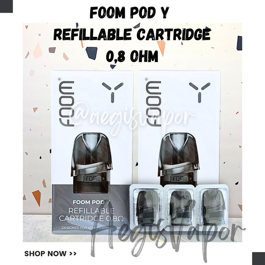 Jual FOOM Y CARTRIDGE [ BUKAN FOOM X ] | Shopee Indonesia