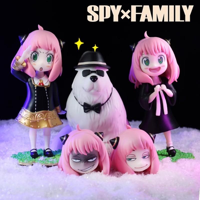 Jual FURYU SPY FAMILY Spy Play House Doll Ania Bond Mr. Penguin Desktop ...