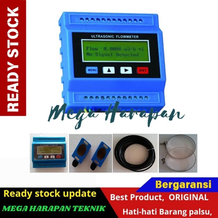 Jual Flow Meter TUF2000M 15-100mm TS-2 Ultrasonic Flowmeter TUF-2000M ...