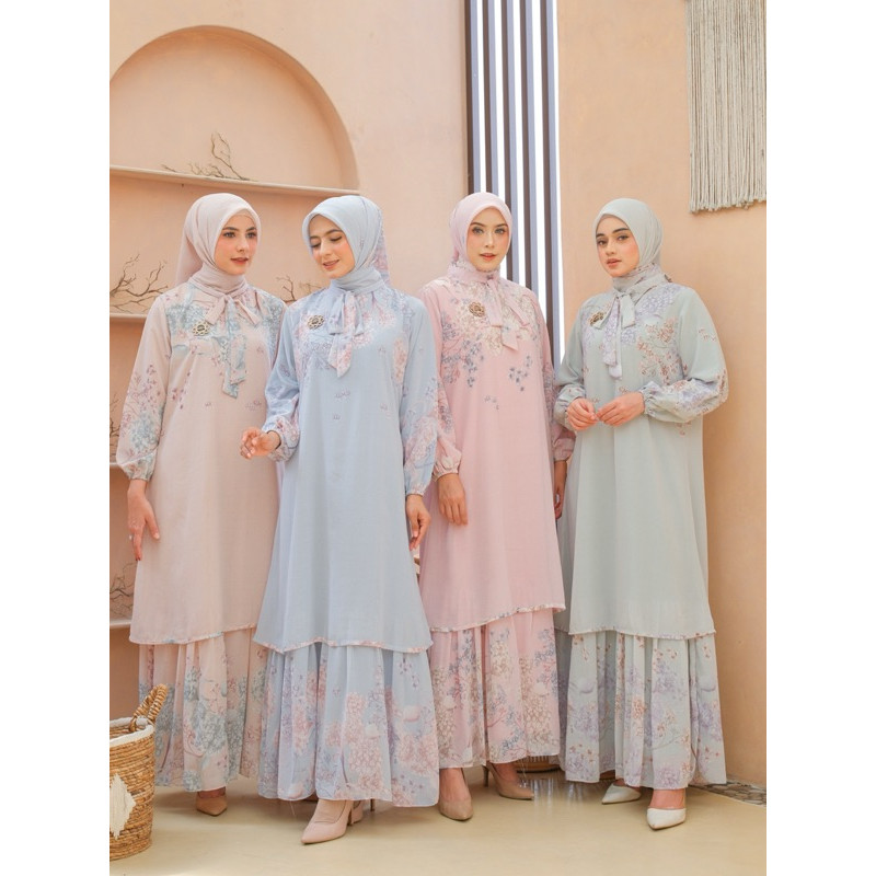 Jual REALPICT RAMONA SET HIJAB|SET HIJAB TERBARU 2025|GIES BUTIK GAMIS ...