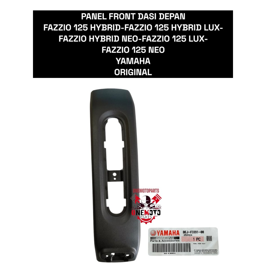 Jual ORIMOTO- PANEL FRONT DASI DEPAN FAZZIO 125 HYBRID FAZZIO 125 ...