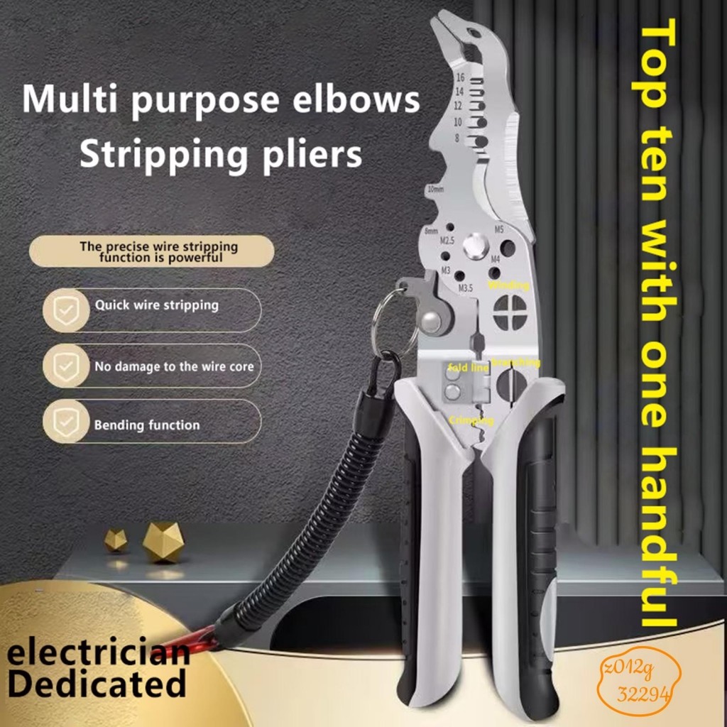 Jual Alat Pengupas Kabel Multifungsi Pemotong Kawat Presisi Tinggi Alat ...