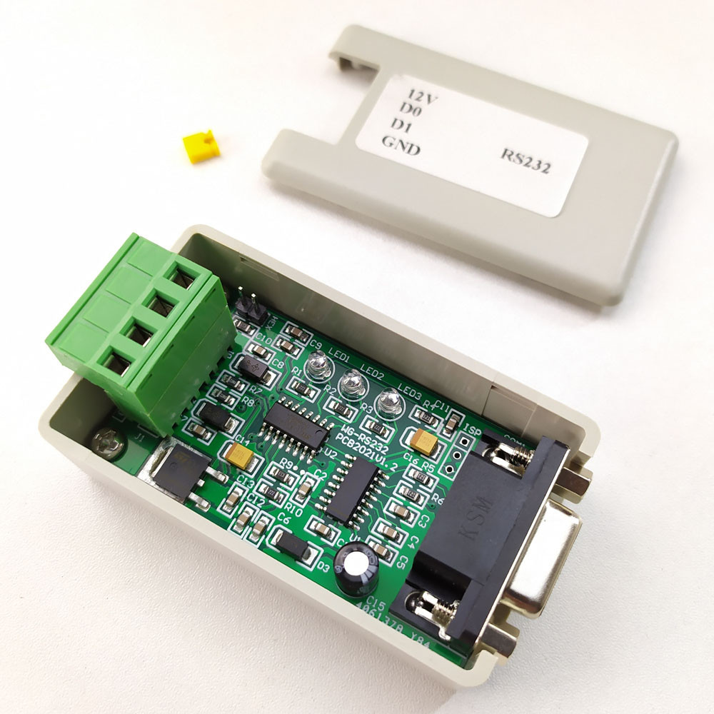 Jual WG-RS232 Serial Port RS232 to Wiegand WG26/34/232/serial Wiegand ...