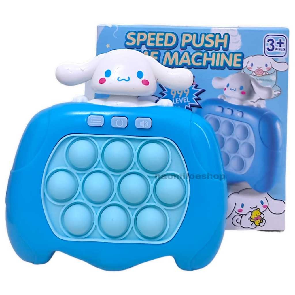 Jual Cinnamoroll pop it elektrik mainan viral push puzzle game mainan ...
