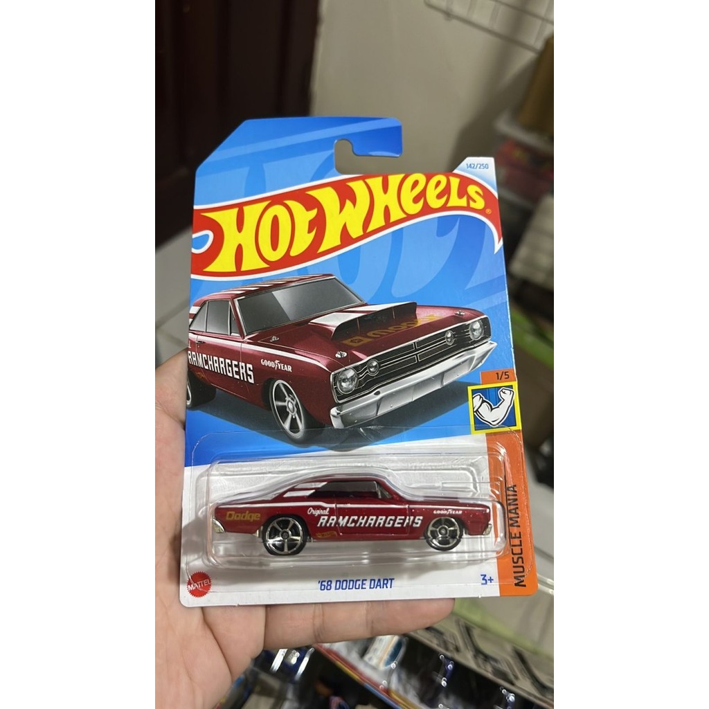 Jual Hotwheels 68 Dodge Dart Merah Lot M 2024 Hot Wheels | Shopee Indonesia