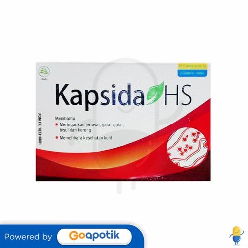 Jual Kapsida Hs Box Isi 12 Kapsul | Shopee Indonesia