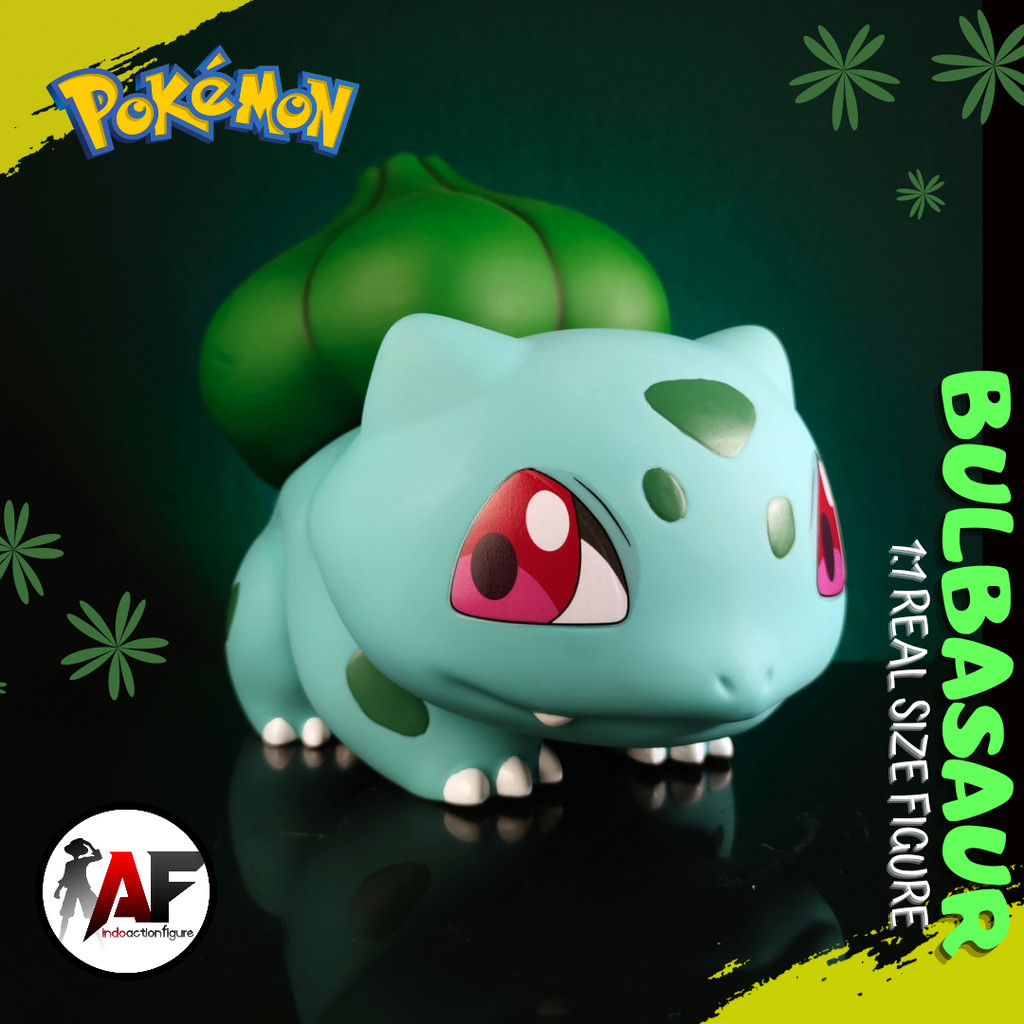 Jual BIG SIZE! Statue Pokemon Bulbasaur 1:1 Real Life Size | Shopee ...