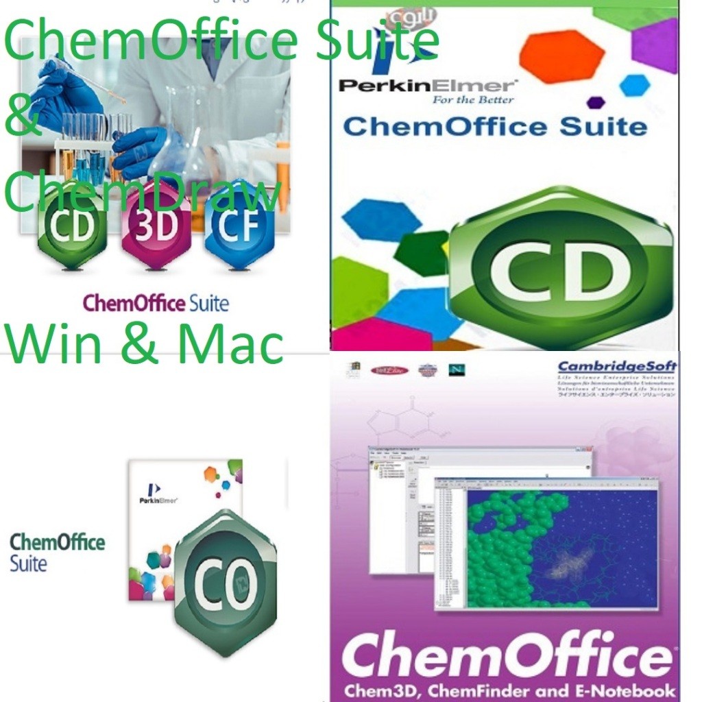 Jual Chemdraw Ultra PerkinElmer ChemOffice Suite 2020 v20 ChemDraw Pro ...
