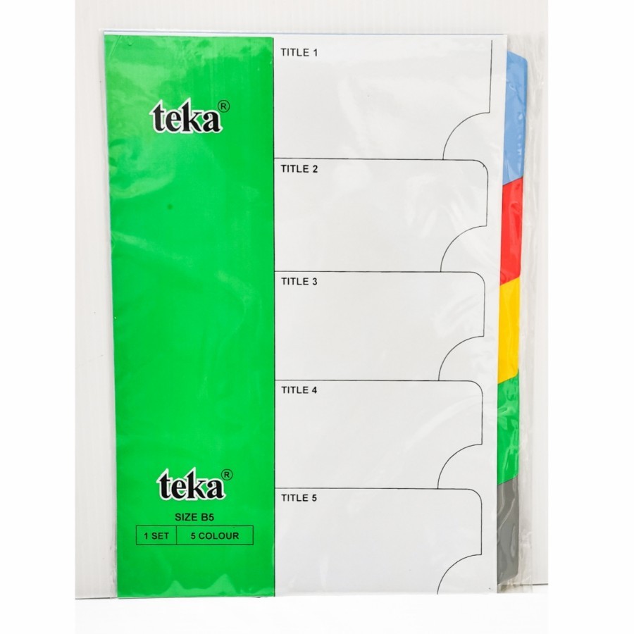 Jual TEKA DIVIDER PEMBATAS BINDER BERACAM-MACAM UKURAN | Shopee Indonesia