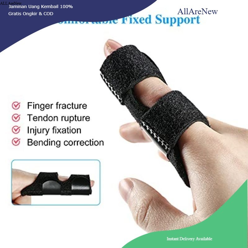 Jual [AllareNew] pelurus jari patah bengkok finger splint jari terapi ...