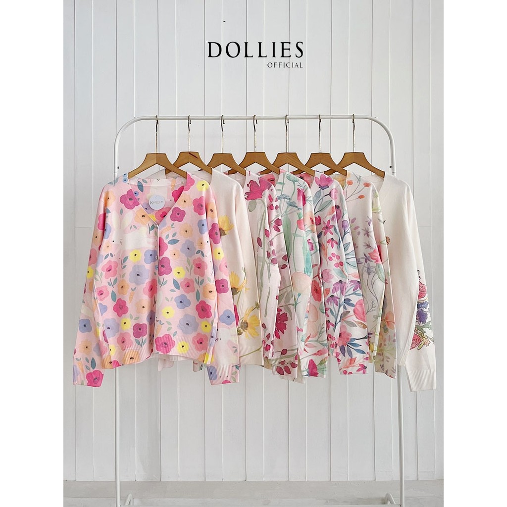 Jual ZERNILA FLORA CARDIGAN RAJUT KOREAN STYLE | CARDIGAN WANITA MOTIF ...