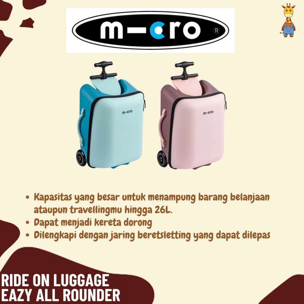 Jual Micro Ride On Luggage Eazy All Rounder - Koper Multifungsi ...