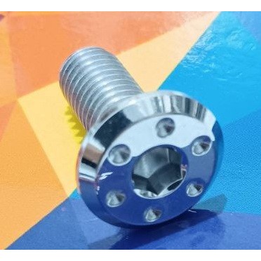 Jual Baut Probolt Disk Disc Cakram Bintik Stainless Yamaha Ori Heng Silver Model Tipis Slim Flat ...