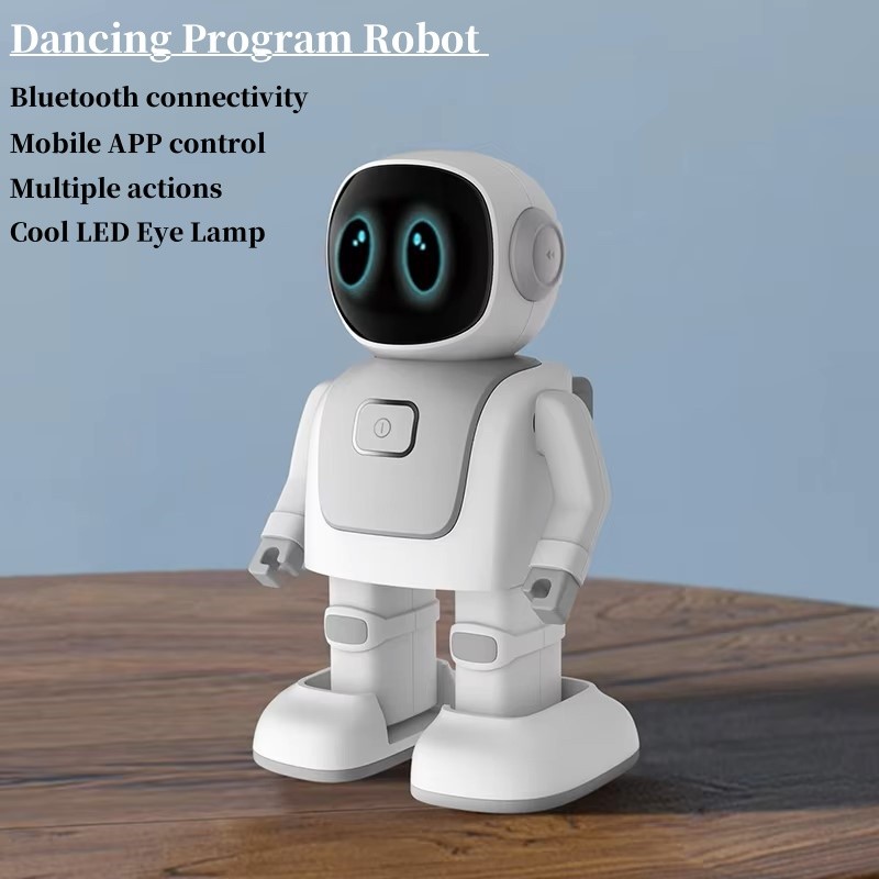 Jual Children Toy Cute Robot Program Dance Robert Phone APP Bluetooth ...