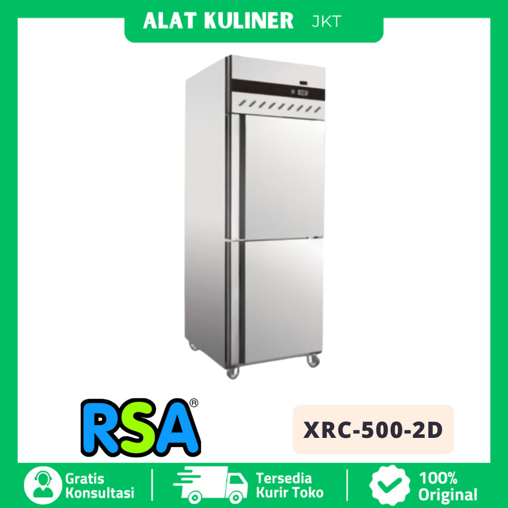 Jual UPRIGHT CHILLER RSA XRC-500-2D KULKAS 2 PINTU STAINLESS ORIGINAL ...