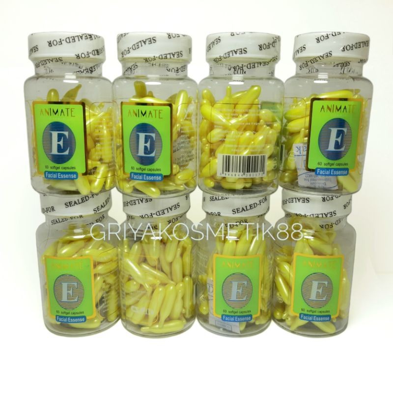 Jual ANIMATE FACIAL ESENSE ISI 60 PS | SERUM WAJAH | Shopee Indonesia