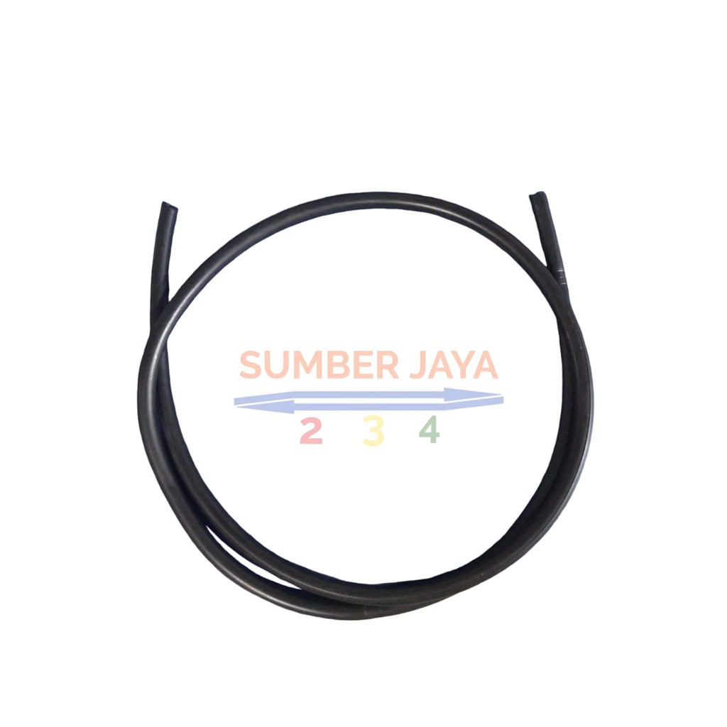 Jual Selang Karet Selang Vacum Radiator Sintetis 3 mm X 7 mm (50cm ...