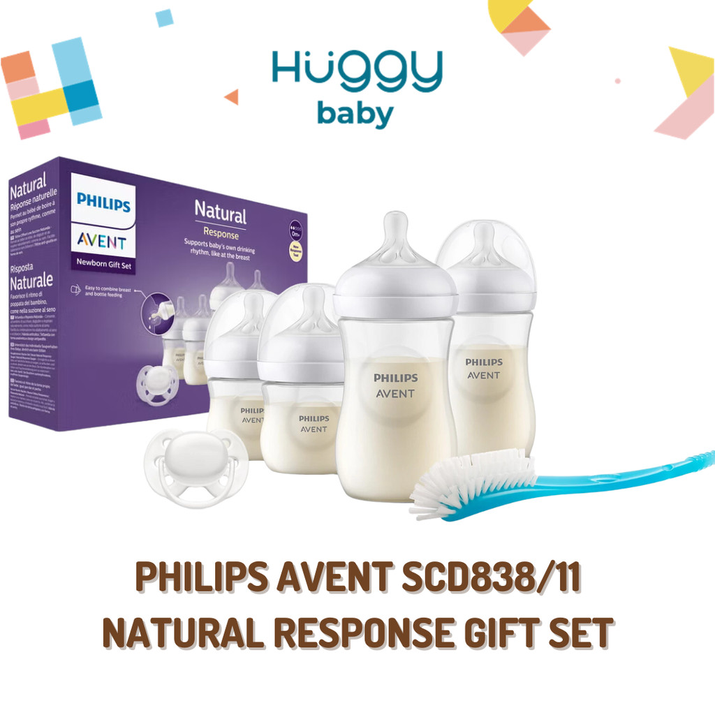 Jual Philips Avent SCD838/11 Natural Response Newborn Gift Set | Set ...
