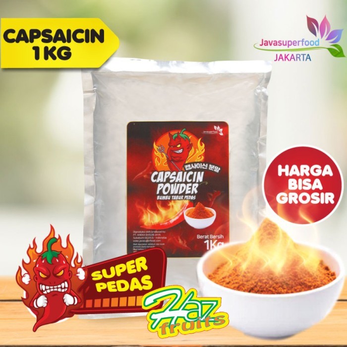 Jual Bubuk Cabe Pedas | Cabai Bubuk | Capsaicin Powder 1 Kg | Shopee ...