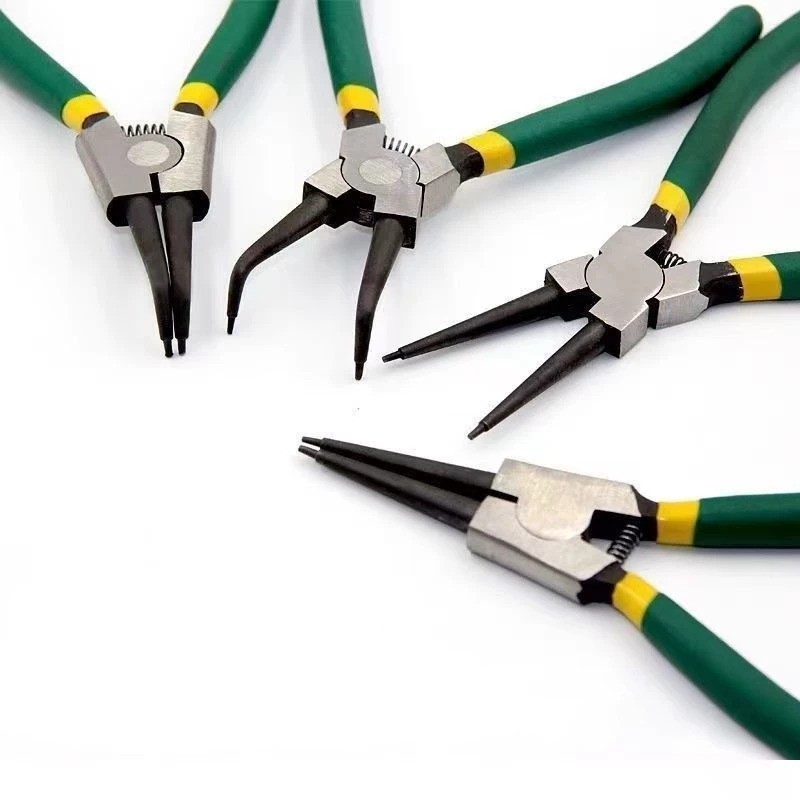 Jual Tang Circlip 7 INCH 4 IN 1 Tang Snap Ring Set Bengkok Tang ...