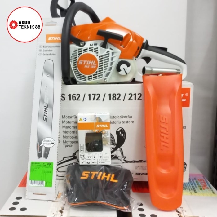 Jual mesin gergaji Chainsaw Senso STIHL MS 182 bar 16 inch STIHL ASLI ...