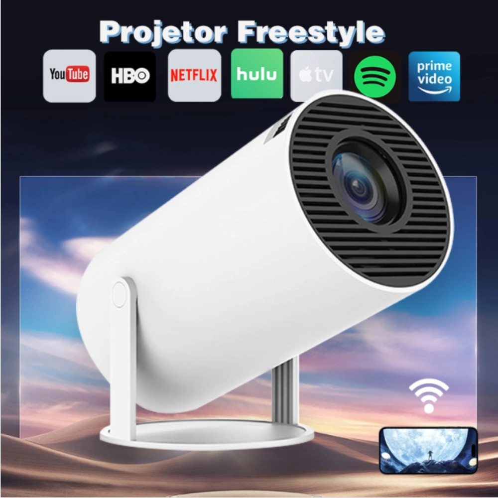 Jual 2024 New HY300 proyektor smart proyektor mini portable hp1080P ...