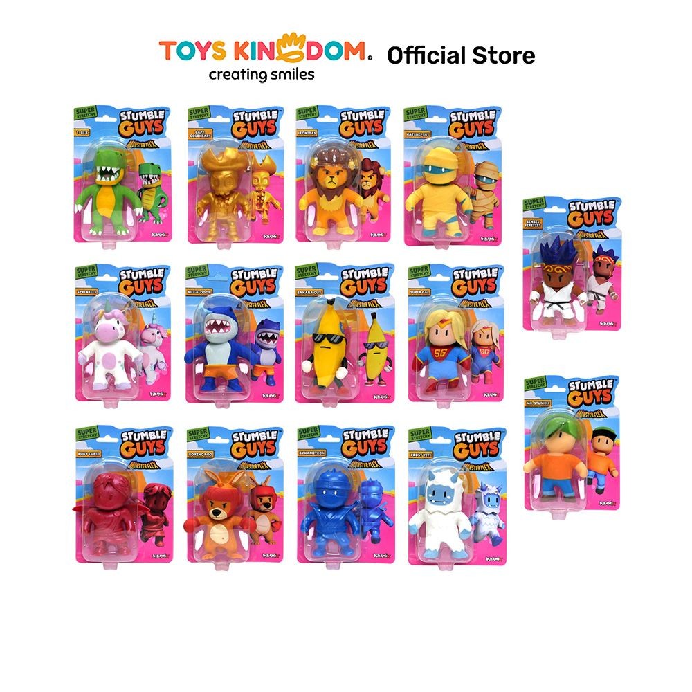 Jual Toys Kingdom Top Gear Figure Stumble Guys Random Toys Kids Toy ...