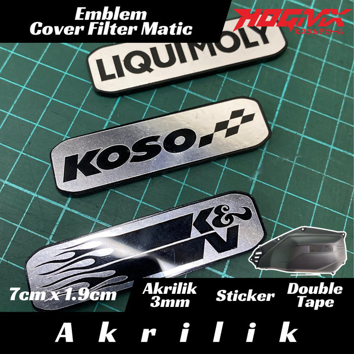 Jual Emblem FILTER BOX Matic Honda Acrylic | Shopee Indonesia