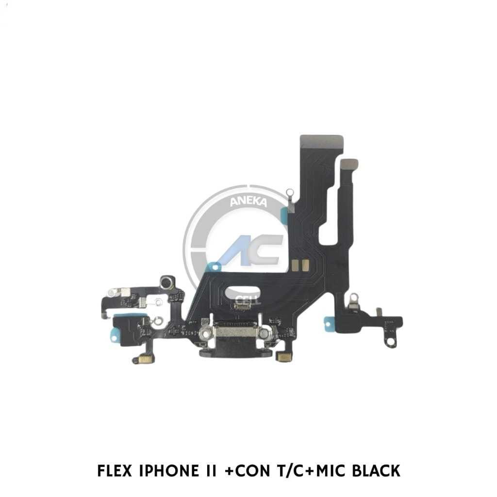 Jual FLEXIBLE CAS IP 11 CONEKTOR CHARGER + MIC | Shopee Indonesia