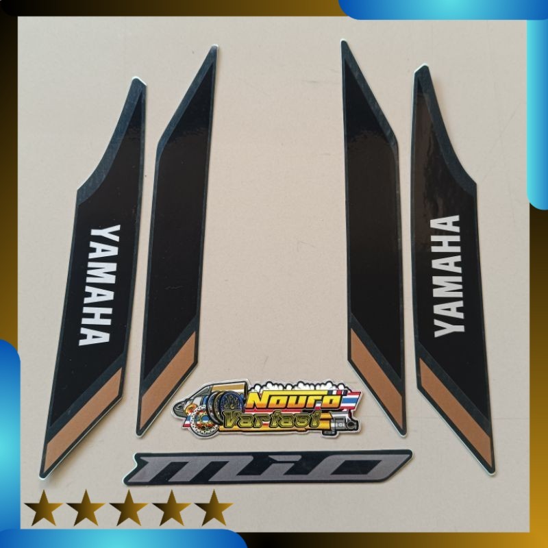 Jual striping Yamaha Mio gravis 125 biru Dongker 2023 2024 stiker list ...