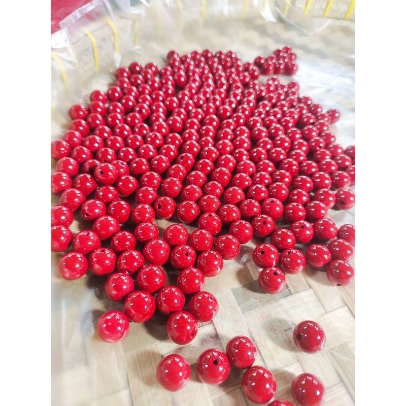 Jual MAKRIFATBUSINESS Paket 1 Pcs Butiran RED CORAL BATU CALSIUM MARJAN ...