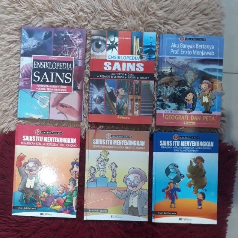 Jual ENSIKLOPEDIA SAINS, SAINS ALAT OPTIK , GEORAFI Dngeng , Rekor ...
