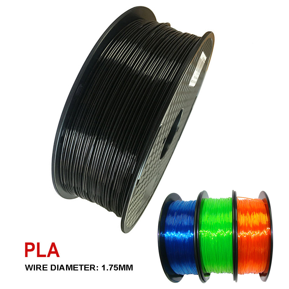 Jual 3D Printer PLA Filament 1.75mm Printing Materal 250G/50G/10m ...