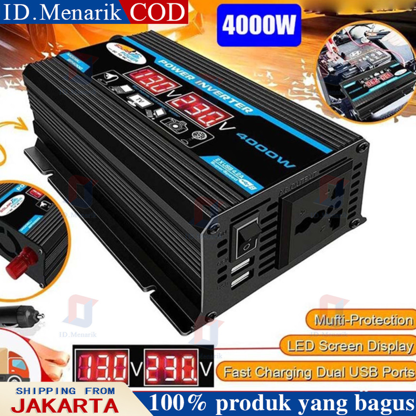 Jual Power Inverter 4000W 2000W 1000W 500W 220W Inverter Frekuensi ...