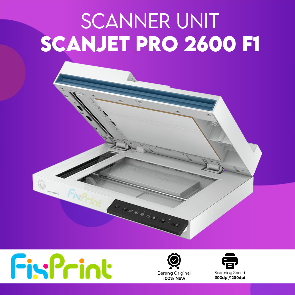 Jual FixPrint - HP ScanJet Pro-2600 f1 Scanner Scanjet Flatbed Pro 2600 ...