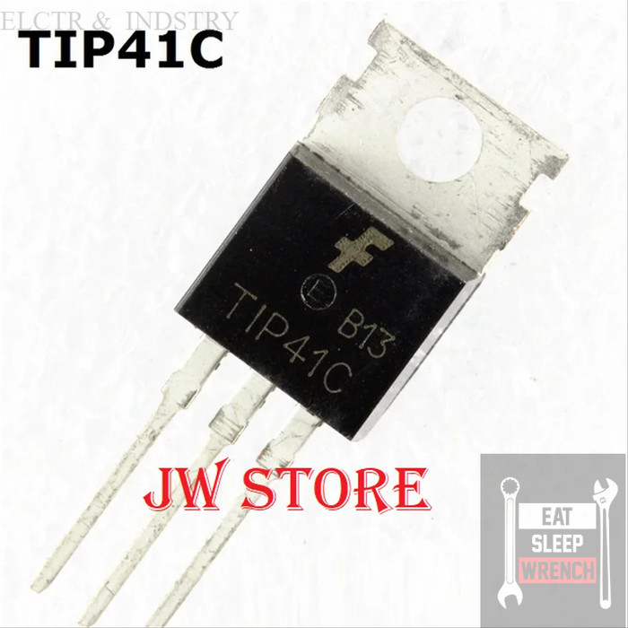 Jual IC TIP41 TIP 41 TIP 41C TIP41C NPN Transistor berkualitas | Shopee ...