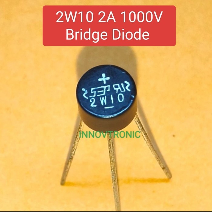 Jual 2W10 2A 100V Bridge Rectifier Diode Dioda Kiprok 4 Pin | Shopee ...