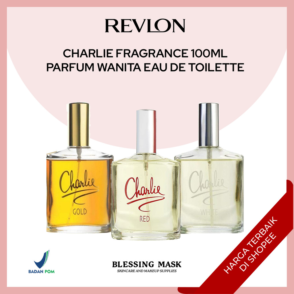 Jual Revlon Charlie Fragrance 100 mL | EDT Parfum Wanita (Perfume Eau ...