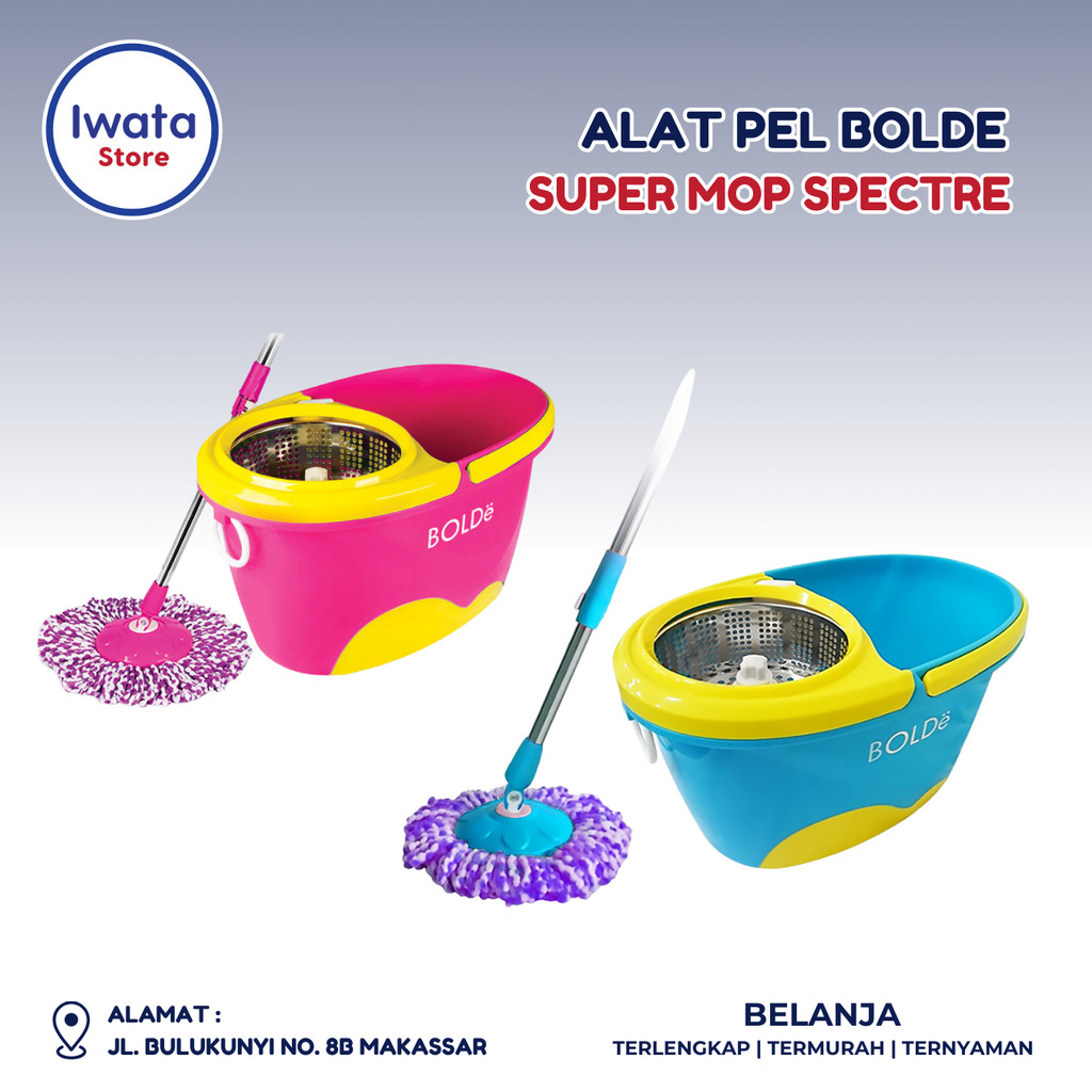 Jual ALAT PEL BOLDE SUPER MOP SPECTRE | Shopee Indonesia