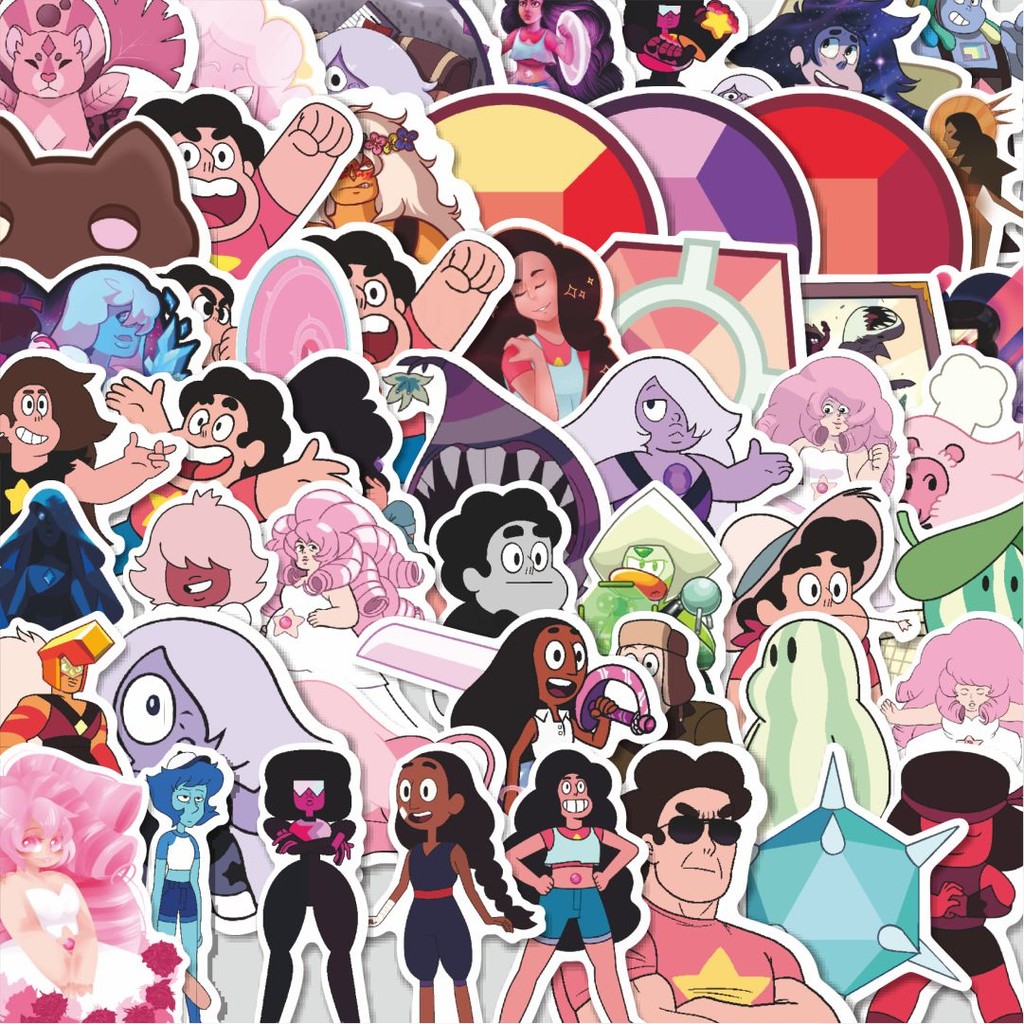 Jual Stiker Cutting Pack Stiker Kartun Steven Universe Char Mix 2 Isi ...