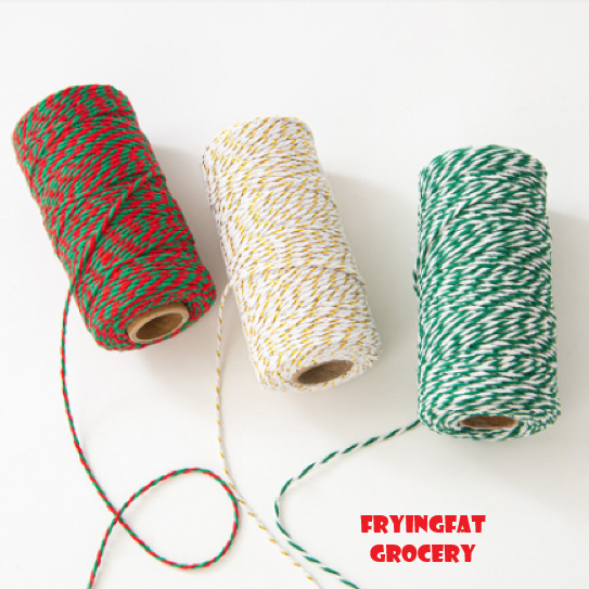 Jual (ROLL 100 METER) Tali Rami Tali Dekorasi Natal (Harga Per Roll isi ...