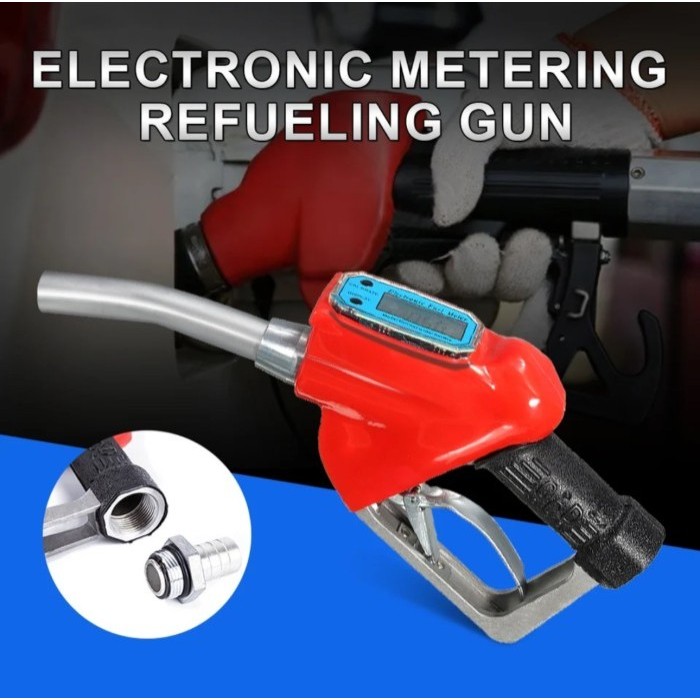Jual Nozle Gun Bbm Spbu Digital Meter Fuel Nozzle Gun 1 inch | Shopee ...