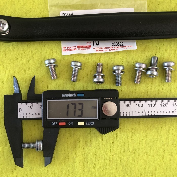 Jual sekrup mur handle pegangan pintu atas bawah hardtop fj40 bj40 ...