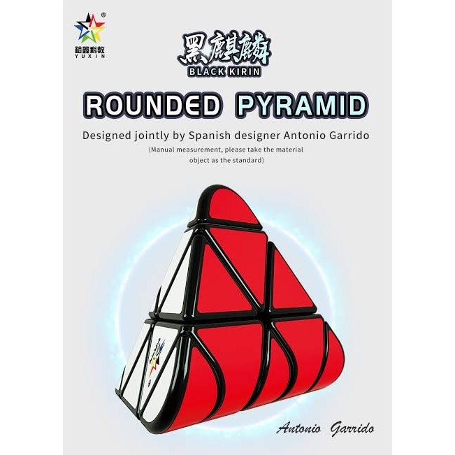Jual Cube Pyraminx Yuxin Rounded Pyramid Blackbase Original | Shopee ...
