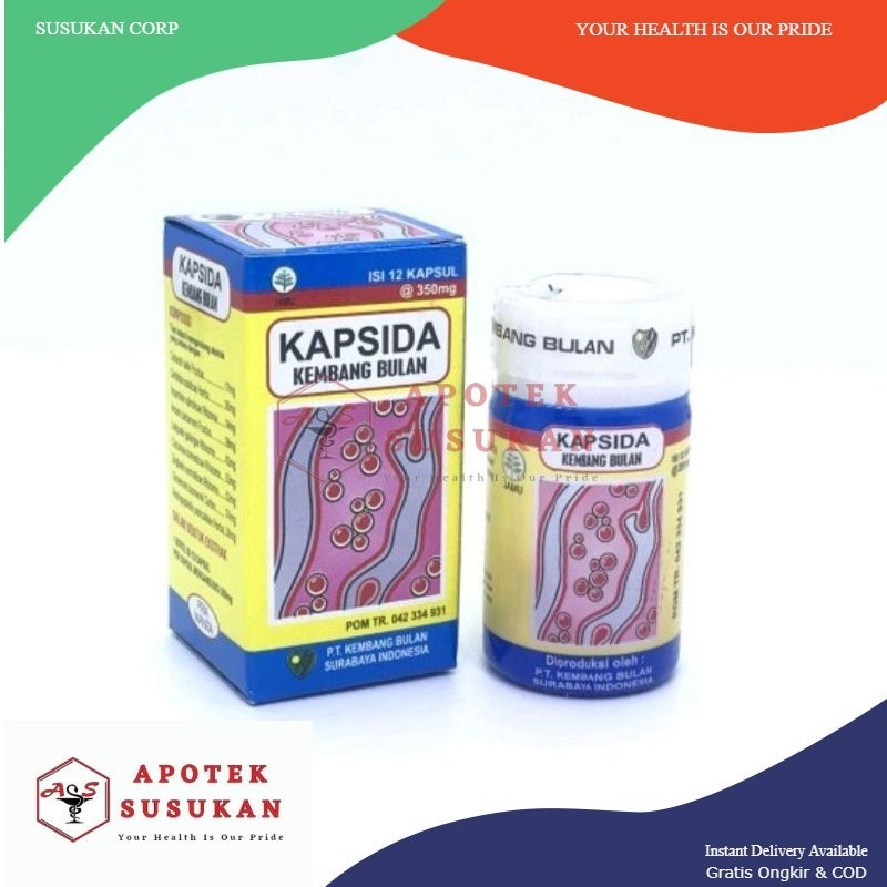 Jual Kapsida Kembang Bulan isi 12 Kapsul | Shopee Indonesia