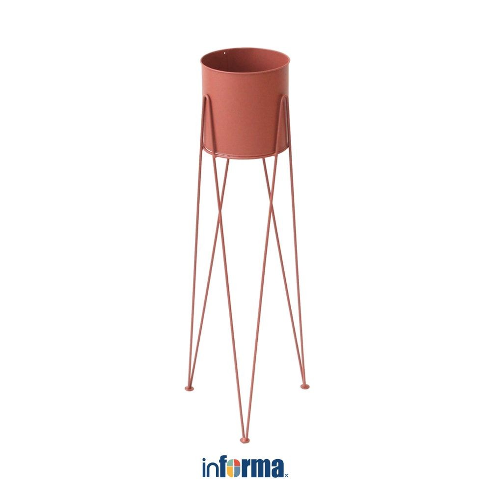 Jual Informa Pot Tanaman Dengan Stand 70.5 cm - Terracotta Wadah Bunga ...
