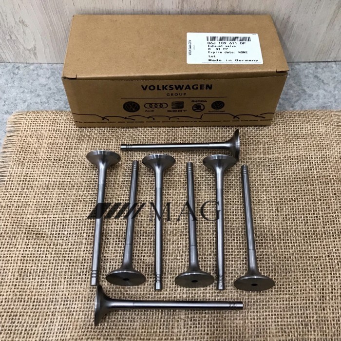 Jual Klep Api (Exhaust Valve) VW Golf 5, 6 2.0, Audi A4 B8, A6 2.0, Q5 ...